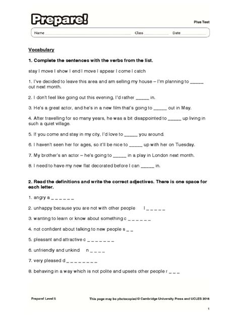 Pre Tt 3p Without Answers Pdf Pdf