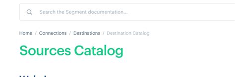 wrong breadcrumbs on 2 3 catalogs · issue 527 · segmentio segment docs · github