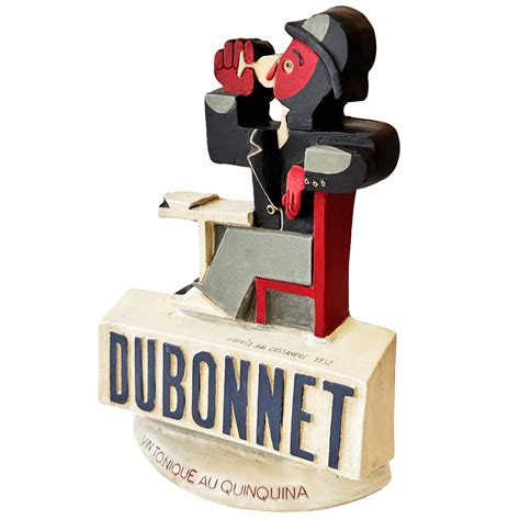Rare Original Am Cassandre Dubonnet Display Tftmmelrose