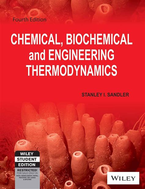 Chemical Biochemical And Engineering Thermodynamics With Cd 4th Edition Buy Chemical