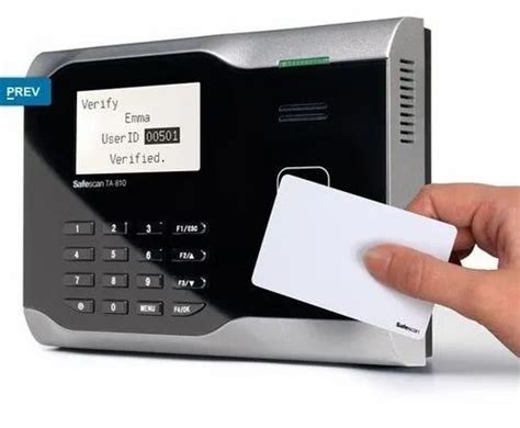 Biometric Proximity Rfid Time And Attendance System Radio Frequency