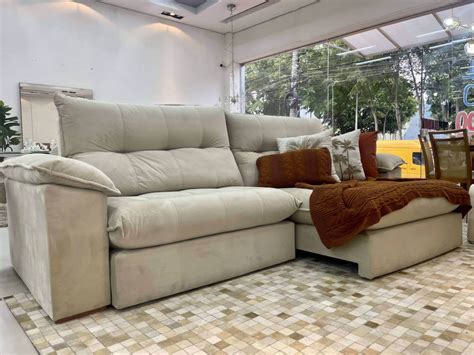 Sofá Retrátil Viver Bem Móveis