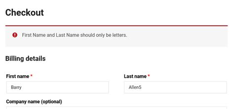 Custom Validation In Woocommerce Checkout Form Yourblogcoach