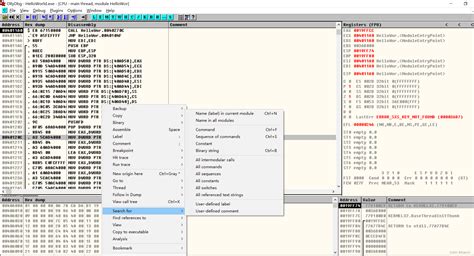逆向 Hello World修改程序提示消息软件逆向工程虚拟机中ollydbg分析hello World Csdn博客