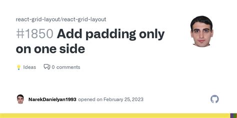 Add Padding Only On One Side React Grid Layout React Grid Layout Discussion GitHub