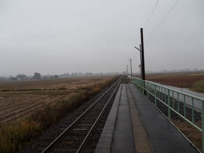 山形鉄道フラワー長井線白兎駅