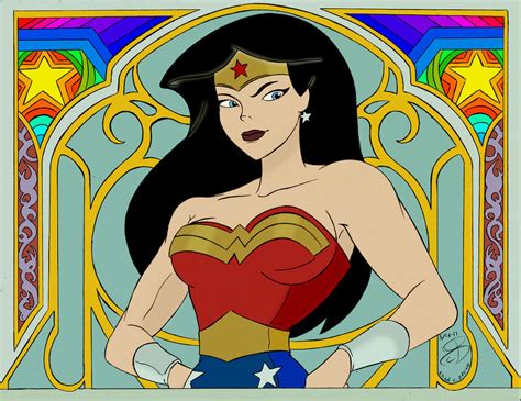 Jlu Wonder Woman By Sirskullreed On Deviantart