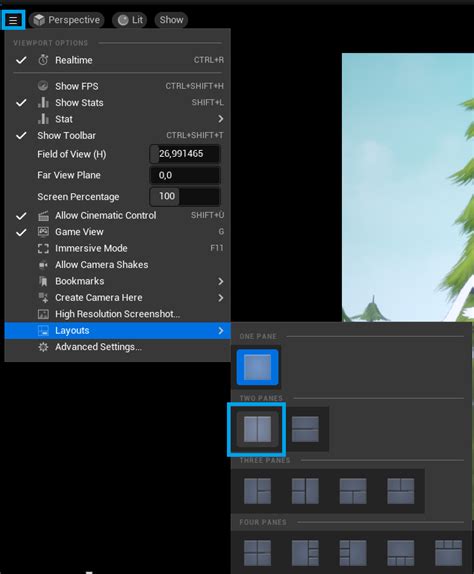 Viewport Options — Epos 01 Documentation