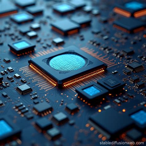 Computer Memory Design Concept Stable Diffusion Online