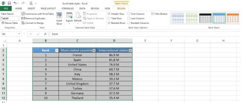 Excel Table Styles Excelchat
