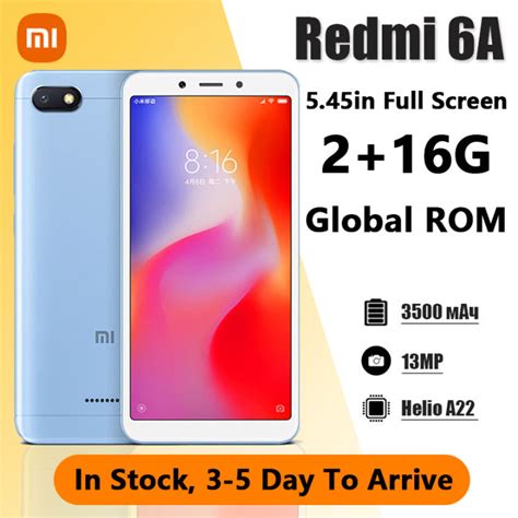 Xiaomi Redmi A Redmi Smartphone Global Rom Gb Ram Gb Mp Mtk M Quad