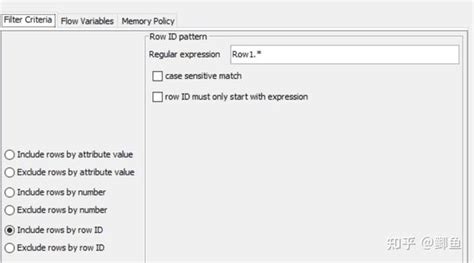 Knime的数据筛选 知乎