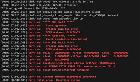 Nrf52840 Going Into Fault Continously Nordic Qanda Nordic Devzone Nordic Devzone
