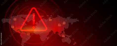 Computer Security Or Hacking Concepts Attention Warning Attacker Alert