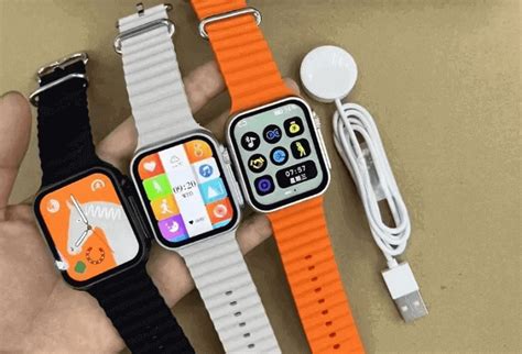 F8 Ultra Smartwatch A New Apple Watch Ultra Clone Chinese Smartwatches