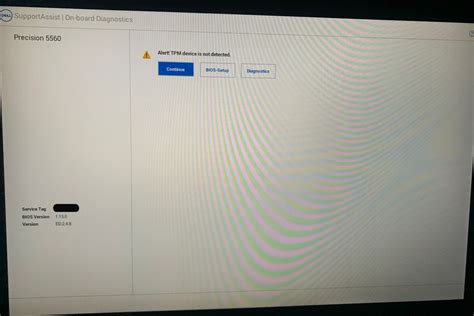 Alert TPM Device Not Detected On Dell Precision After Update BIOS DELL Technologies