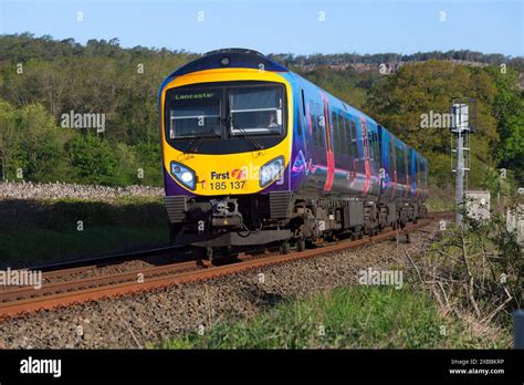 First Transpennine Express Siemens Desiro Class 185 Train 185137 Passing Waterslack Lancashire