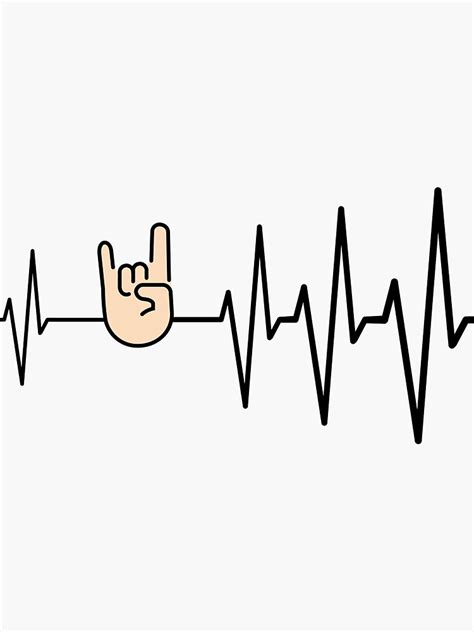 When Something Is Cool My Pulse Goes Up Sticker For Sale By Trasgodesign Redbubble