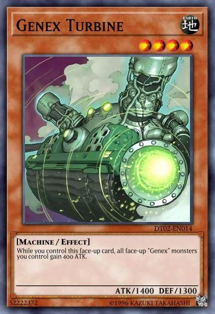 Genex Turbine Yu Gi Oh Tcg Ygo Cards