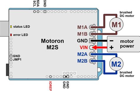 Motoron M2s24v14 Dual High Power Motor Controller Shield Arduino Ei Liittimiä Opencircuit