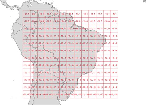 Brazil Square Grid