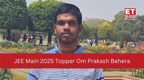 No Phone Jee Main 2025 Topper Om Prakash Behera Away From Social