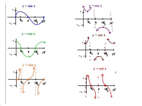 Trigonometric Graphs Math Trigonometry Graphing