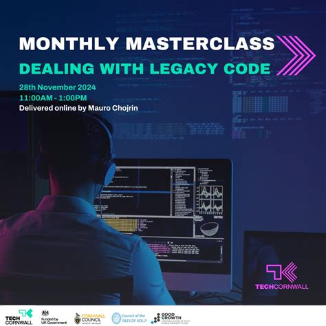 Tech Cornwall On Linkedin Legacycode Softwaredevelopment Codingworkshop Techcornwall