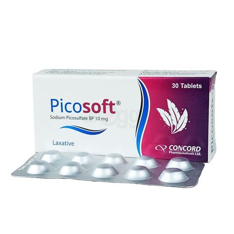 Picosoft 10mg Tablet Arogga Online Pharmacy