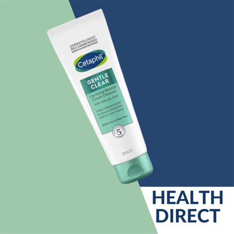 Cetaphil Gentle Clear Clarifying Acne Cream Cleanser 42 Fl Oz 124 Ml