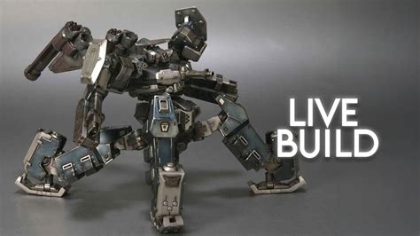 Armored Core Crest Cr C75u2 Delta Ver Live Build Youtube