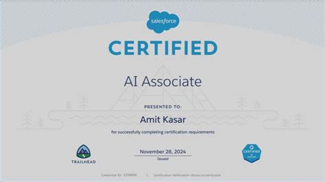 Salesforce Aiassociate Salesforcecertification Ai Artificialintelligence Techskills