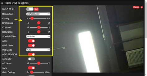 8 2 Camera Web Server SunFounder ESP32 Starter Kit Documentation