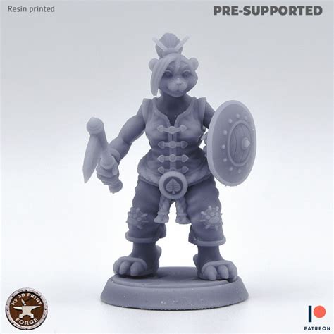 3d printable pandas bundle 30 unique pre supported stls by my3dprintforge