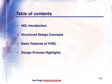 Ppt Modern Asic Design With Vhdl Structured Logic Concepts
