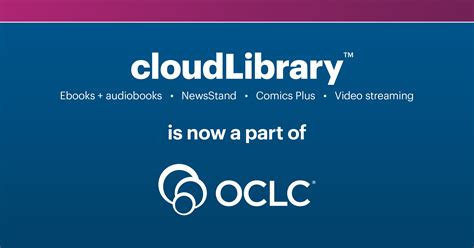 Cloudlibrary Is Now Part Of Oclc Oclc