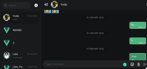 Realtime Conversation Chat Vue Advanced Chat Vue Script