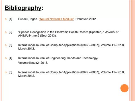 Speech Recognition Using Neural Network Pptx Digital Audio Computer Software And Applications