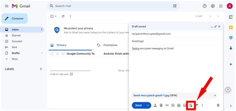 Gmail How To Send Encrypted Email Messages