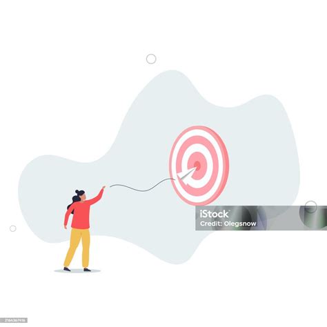 비즈니스 목표 또는 대상 성공을 달성하기 위한 도전 또는 개선 사람들과 함께 비즈니스 경쟁 또는 동기 부여 Conceptflat Designillustration에서