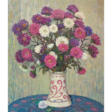 Купить картину Астры в Москве от художника Ларионов Василий