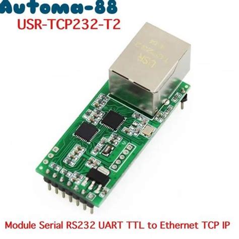 Jual MODULE SERIAL RS UART TTL TO ETHERNET TCP IP RJ USR TCP T Kota Tangerang Selatan