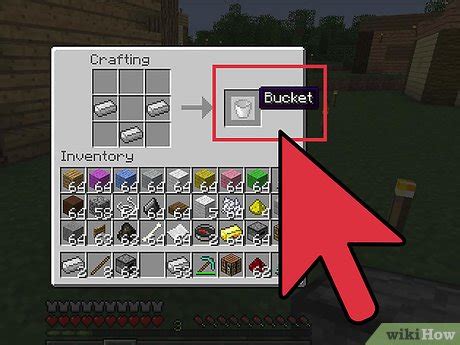 How To Make A Bucket In Minecraft 8 Steps With Pictures