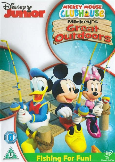 Mickey Mouse Clubhouse Mickeys Great Outdoors Dvd 2011 Cert U Pre