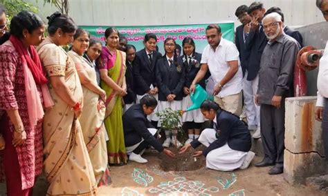 Hyderabad As A Part Of The Green India Challenge Launched By J Santosh Kumar