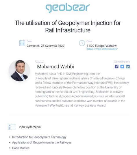 Geobear Global On Linkedin The Utilisation Of Geopolymer Injection