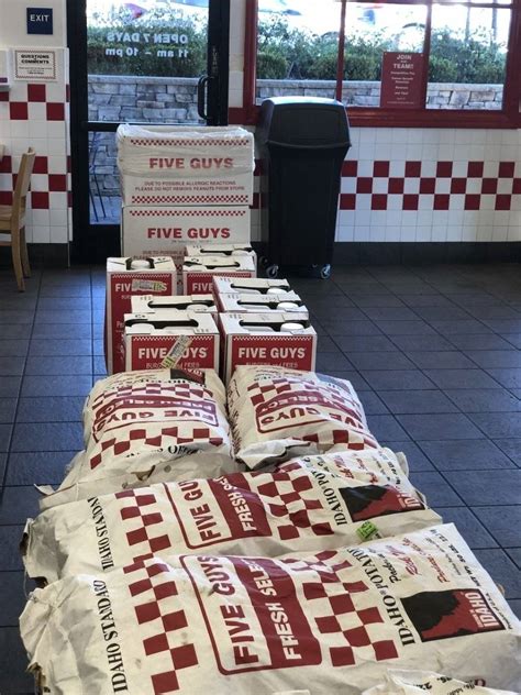 버거 트레이가 없다는 파이브가이즈  인스티즈 Instiz 이슈 카테고리