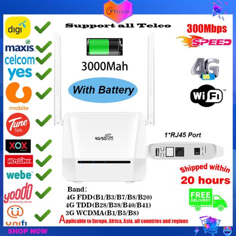 G Router Data Hotspot Wifi Router Cpe Improvement Unlocking Sim Modem Cpe High Speed