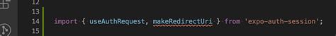 Makeredirecturi Not Imported From Expo Auth Session · Issue 8073