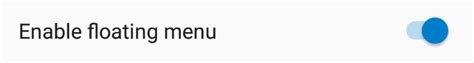 Getting Started Using Floating Menu Floating Apps
